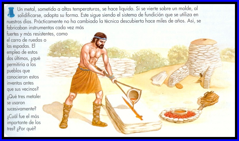 Primero de Sociales: LA EDAD DE LOS METALES Primero de Sociales: LA EDAD DE LOS METALES